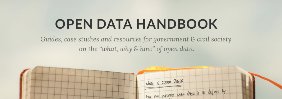 Announcing the new open data handbook - Open Knowledge Blog