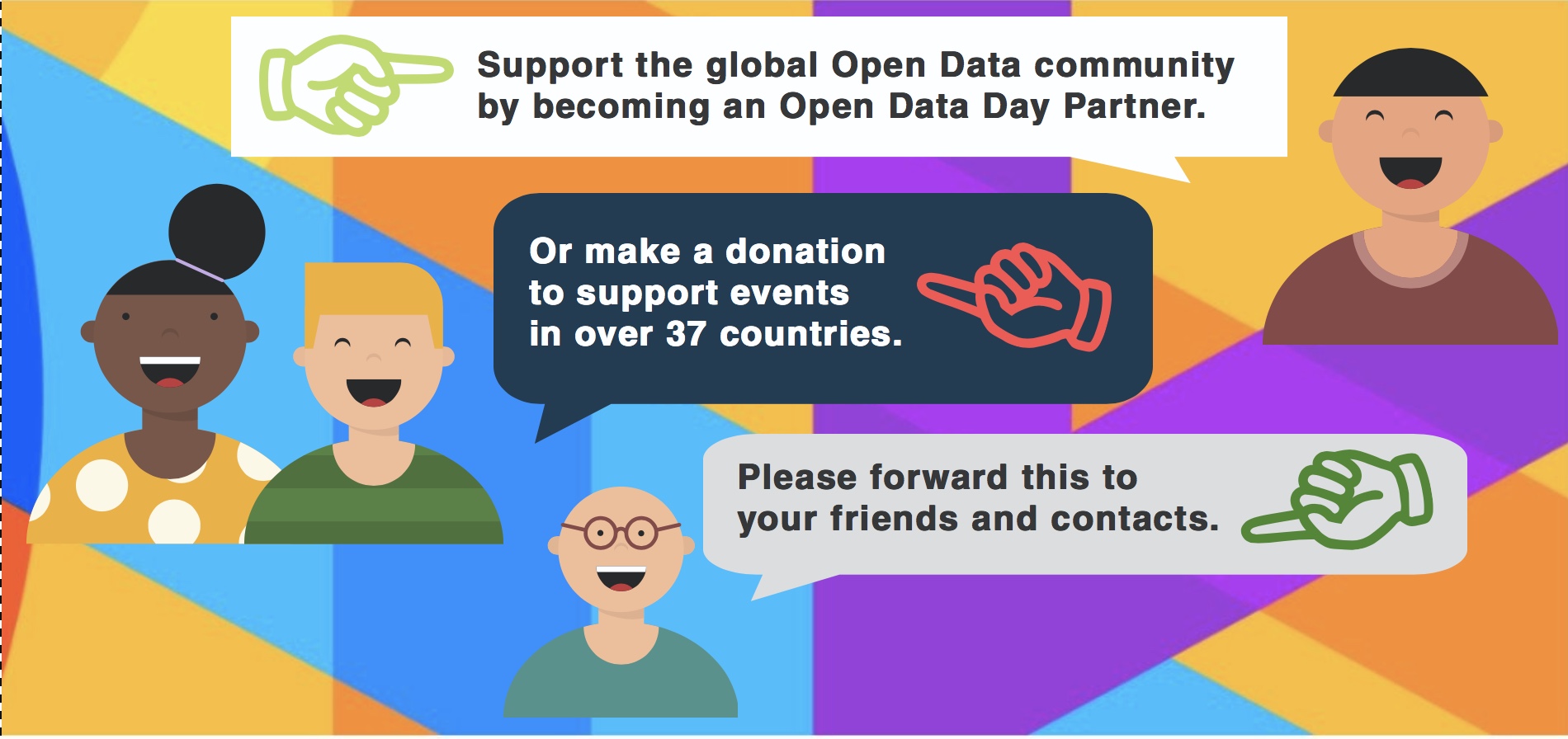 Join us in supporting the open data community in 37 countries around ...