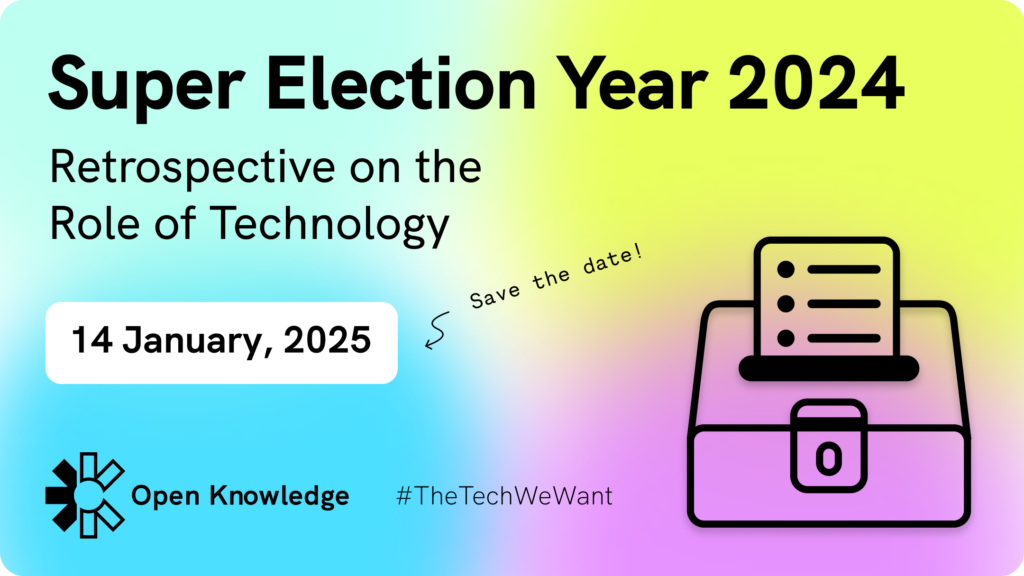 Event: Join us to discuss the role of tech in the so many elections of ...